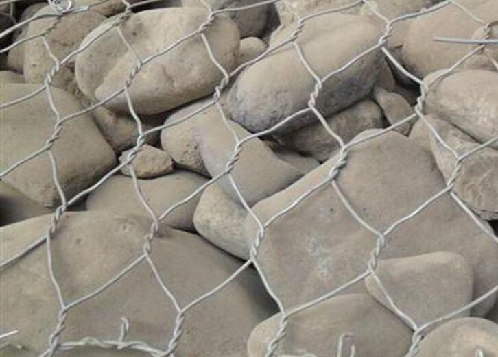 8x10 Cm Gabion Hexagonal Wire Mesh Cage Retaining Wall For River Bank ...