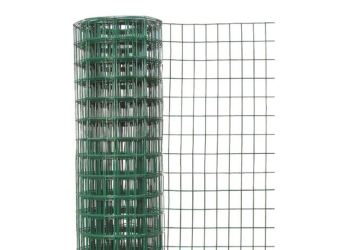 25m 14 Gauge 2x4 In Chicken Green Vinyl Coated Welded Wire Fencing For ...