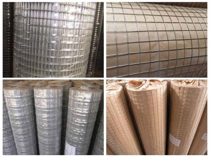 0.5in 4ft X 30m Galvanised Welded Wire Fence Mesh Rolls 21 Gauge Welded ...