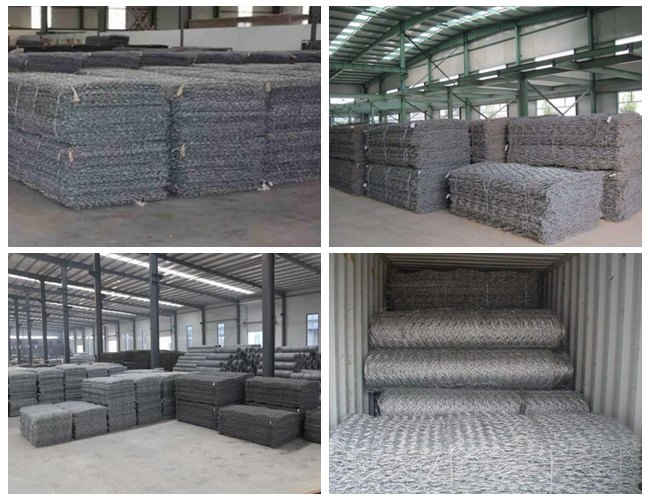 8x10 Cm Gabion Hexagonal Wire Mesh Cage Retaining Wall For River Bank ...