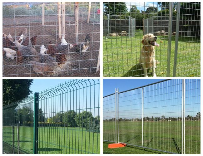 5mm 120 X 240cm Farm Welded Wire Mesh Panels Heavy Duty Dog Kennel Panels