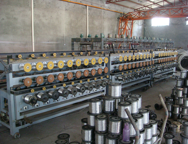 China Anping Hehang Wire Mesh Products Co.,Ltd factory production line